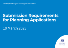 Submitting a planning application | Royal Borough of Kensington and Chelsea